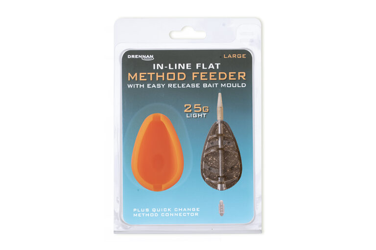Method feeder Drennan avec moule - In-Line Flat Method feeder - Pêche Expert