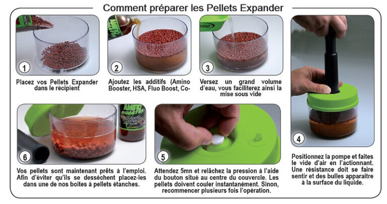 Pellets expander 4.5 mm - 500g - Pêche Expert